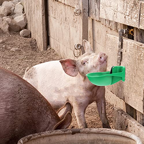 balacoo Automatic Livestock Waterer Bowl Horse Cattle Drinking Water Bowl Water Fountain Livestock Drinking Tools