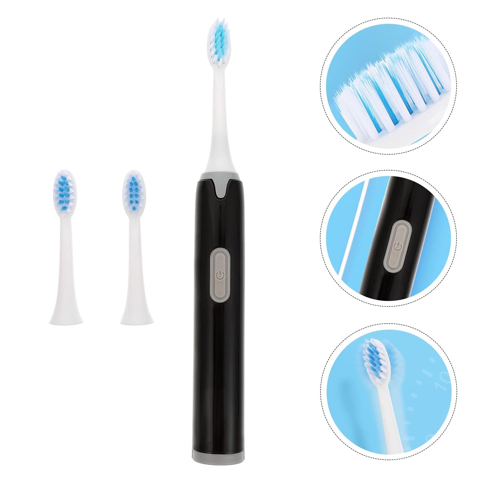 Healifty 1 Pc Electric Toothbrush Electric Vibration Toothbrush Household Tooth Cleaning Device Toothbrush for Adults Electric Teeth Cleaning Device Tender Toothbrush Tooth Brush