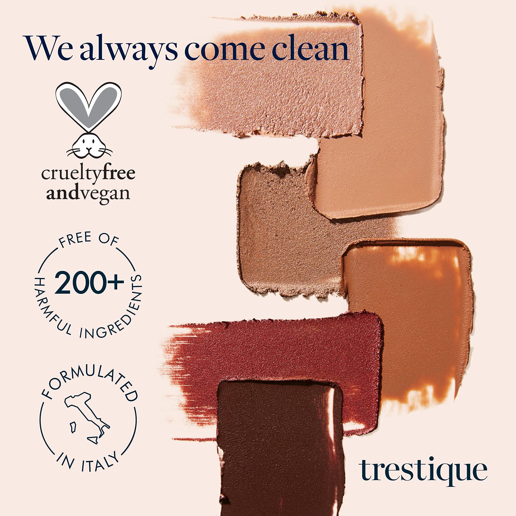 Trestique Concealer Crayon, Refillable Makeup Concealer With Built-In Blending Sponge, Sustainable Under Eye Concealer, Clean Beauty Concealer Makeup