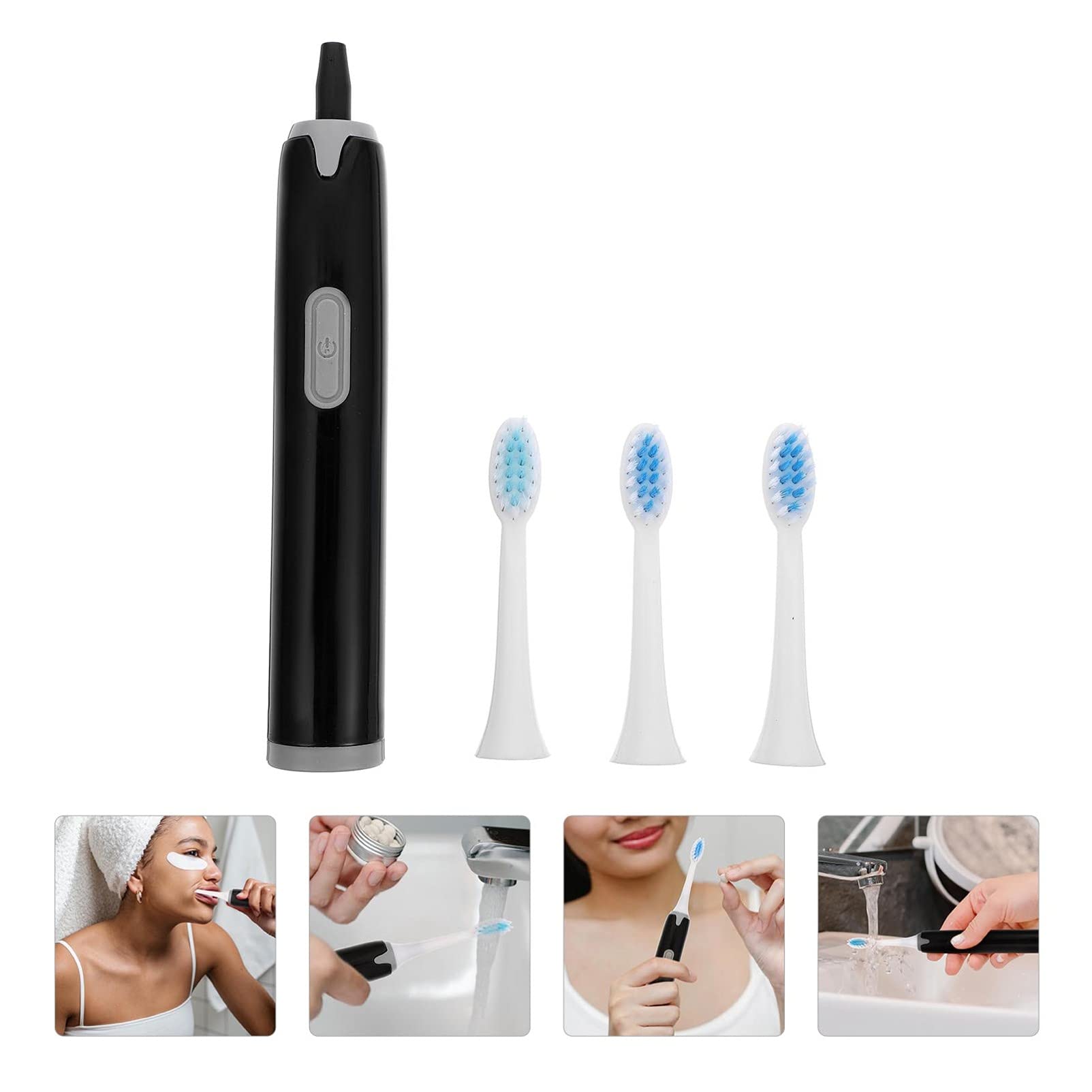 Healifty 1 Pc Electric Toothbrush Electric Vibration Toothbrush Household Tooth Cleaning Device Toothbrush for Adults Electric Teeth Cleaning Device Tender Toothbrush Tooth Brush