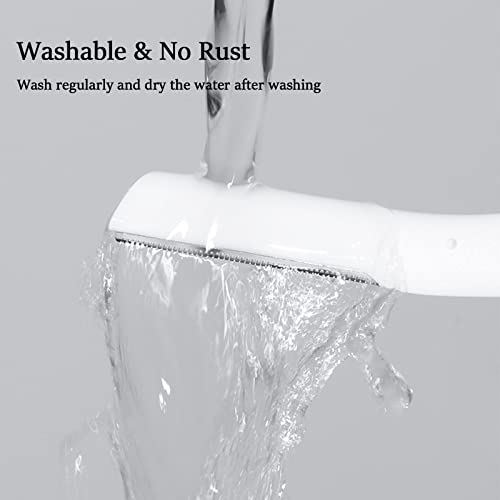 Eyebrow Razor, Facial Hair Shave Removal Razors, Multipurpose Exfoliating Dermaplaning Tool for Women face, Peach Fuzz, Leaving Soft Skin without Any Scratching