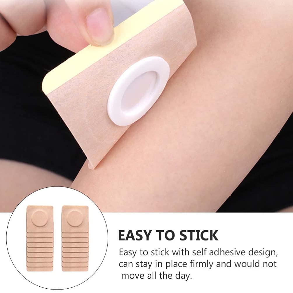 Healifty 20pcs Baby Navel Sticker Swimming Belly Band Disposable Baby Bathing Abdomen Sticker Umbilical Cord Patch for Baby Toddler Newborn Belly Button Protector