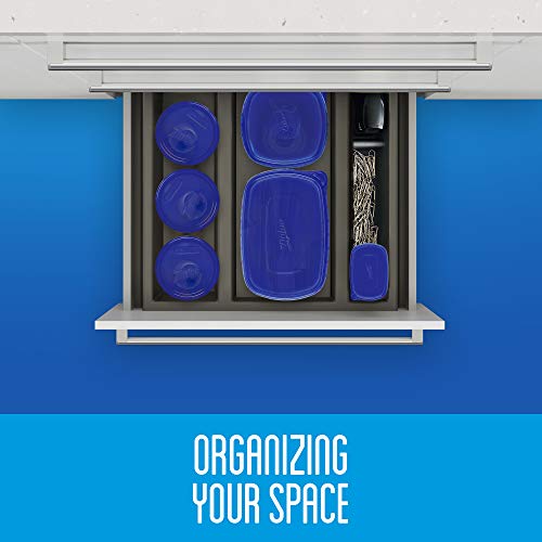 Ziploc Food Storage Meal Prep Containers Reusable for Kitchen Organization, Dishwasher Safe, Fresh Start Pack, 16 Count