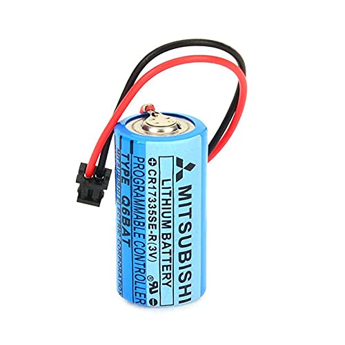 SHENYANG (20 Pack) CR17335SE-R/3V Q6BAT PLC 3V 1800mAh Li-ion Battery for Mitsubishi Q25PRHCPU Q170HBATC QNS FANUC system