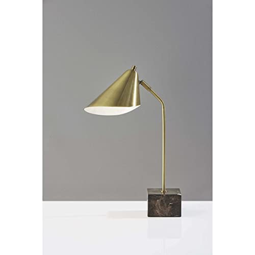 Adesso 4246-21 Hawthorne 20 inch 40.00 watt Antique Brass Desk Lamp Portable Light