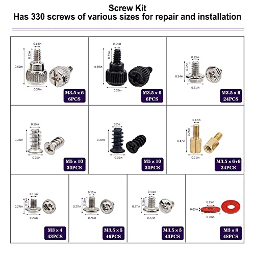 Computer Installation Screw, Computer Replacement Screw Not Easily Deformed Excellent Performance for Home