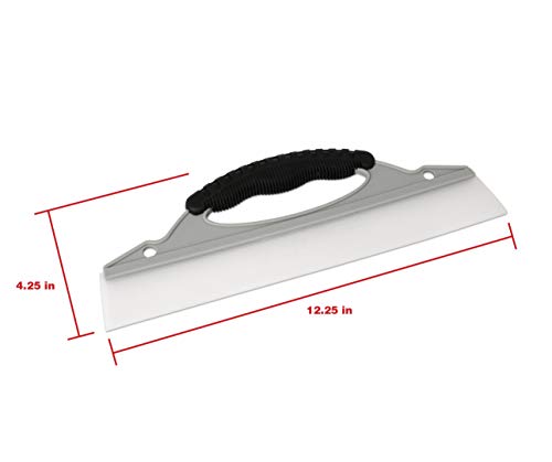 Detailer's Preference Silicone Squeegee Water Blade for Car and Glass, 12.25 Inches