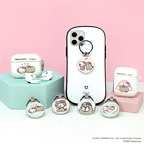 iFace Cute Clear Case Designed for AirPods 1 and 2 - Hello Kitty Pusheen [Limited Edition] [Wireless Charging Compatible]