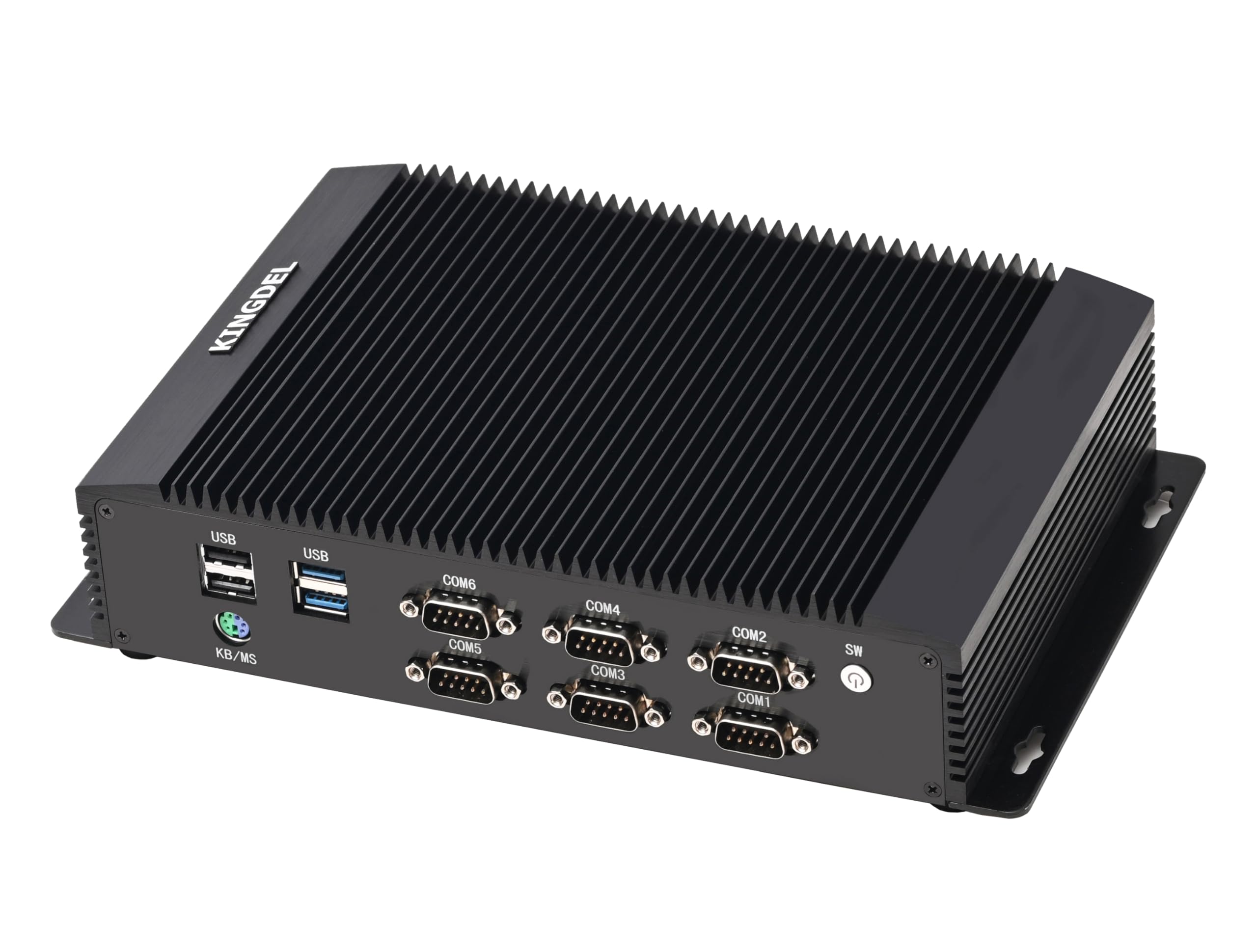 KINGDEL NC6000 Mini PC Core i7-10510U Mini Desktop Computer 16GB DDR4 256GB SSD 4.9GHz Max Turbo Frequency 2.4/5.0GHz Gigabit Ethernet/4K/WOL/6xCOM/4xUSB3.0