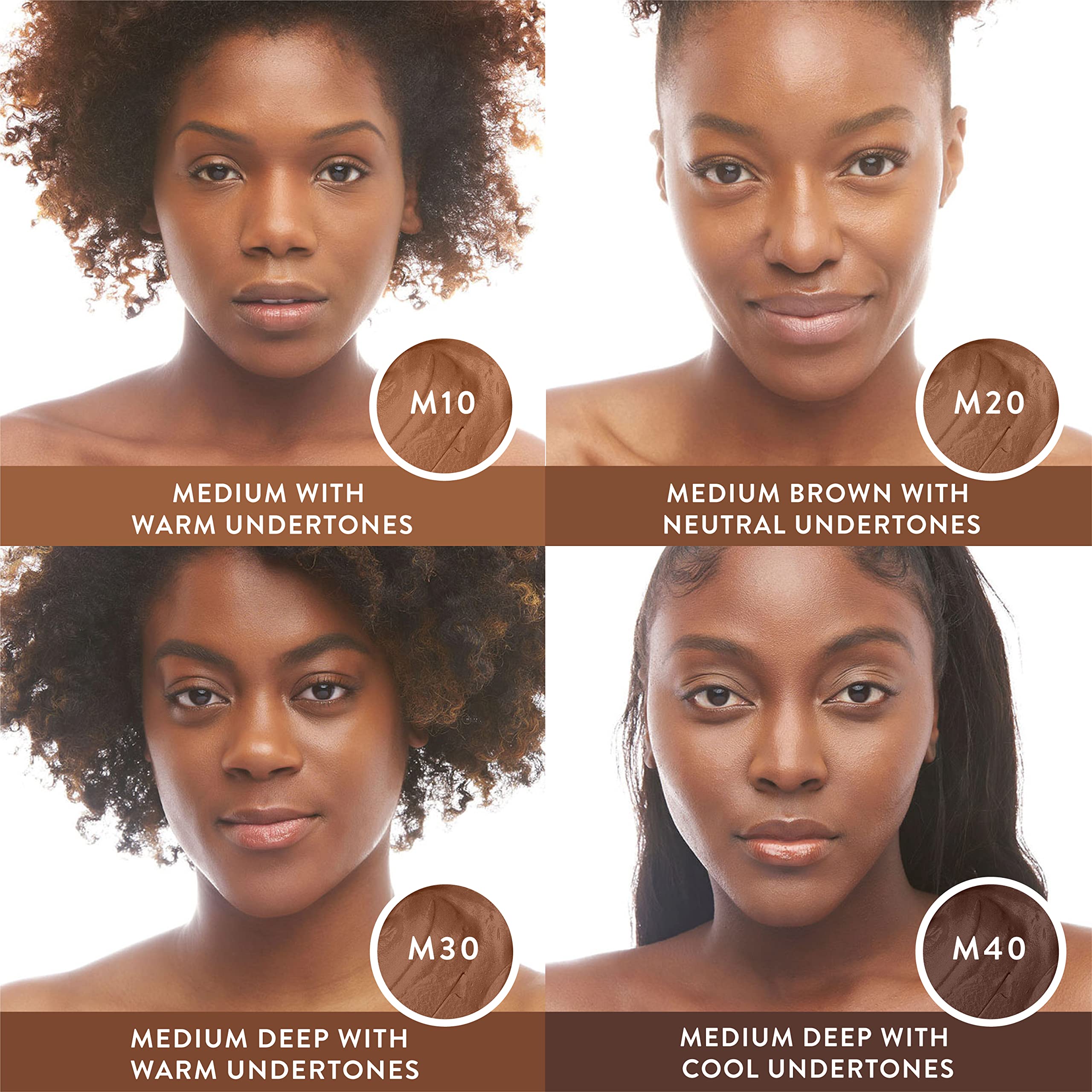 Mented Cosmetics Stick Foundation Make Up, Concealer & Contour Stick for Medium Skin, Cream Foundation for Black Women Makeup, Vegan and Cruelty Free, M10