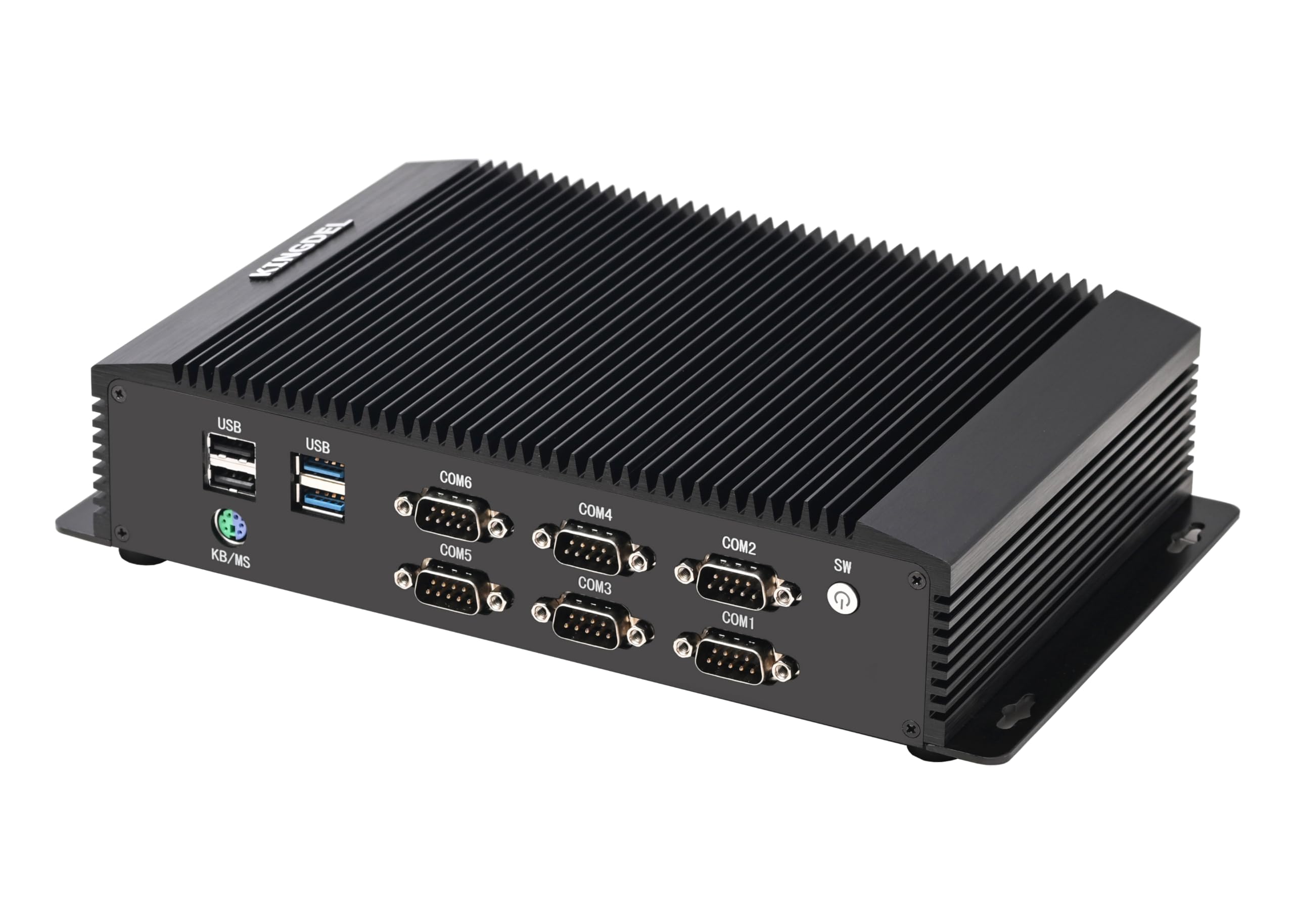 KINGDEL NC6000 Mini PC Core i7-10510U Mini Desktop Computer 16GB DDR4 256GB SSD 4.9GHz Max Turbo Frequency 2.4/5.0GHz Gigabit Ethernet/4K/WOL/6xCOM/4xUSB3.0