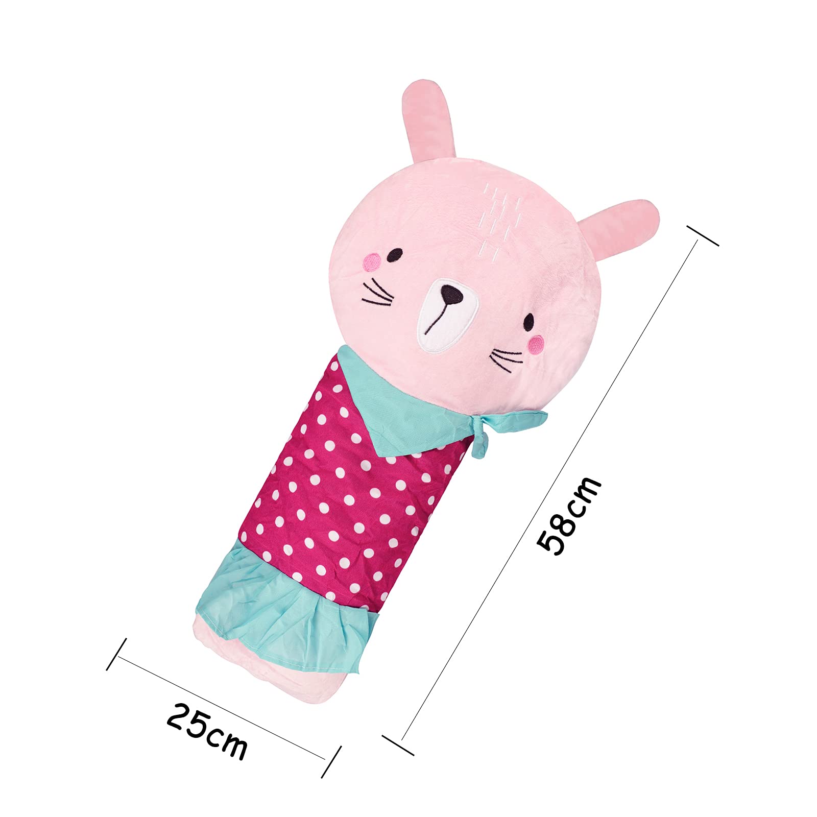 ITODA Cute Cartoon Car Seat Belt Cover Pads, Shoulder Seatbelt Safety Strap Wrap Cushion Universal Backpack Stroller Airplane Soft Pillow Travel Neck Protector for Adults and Children