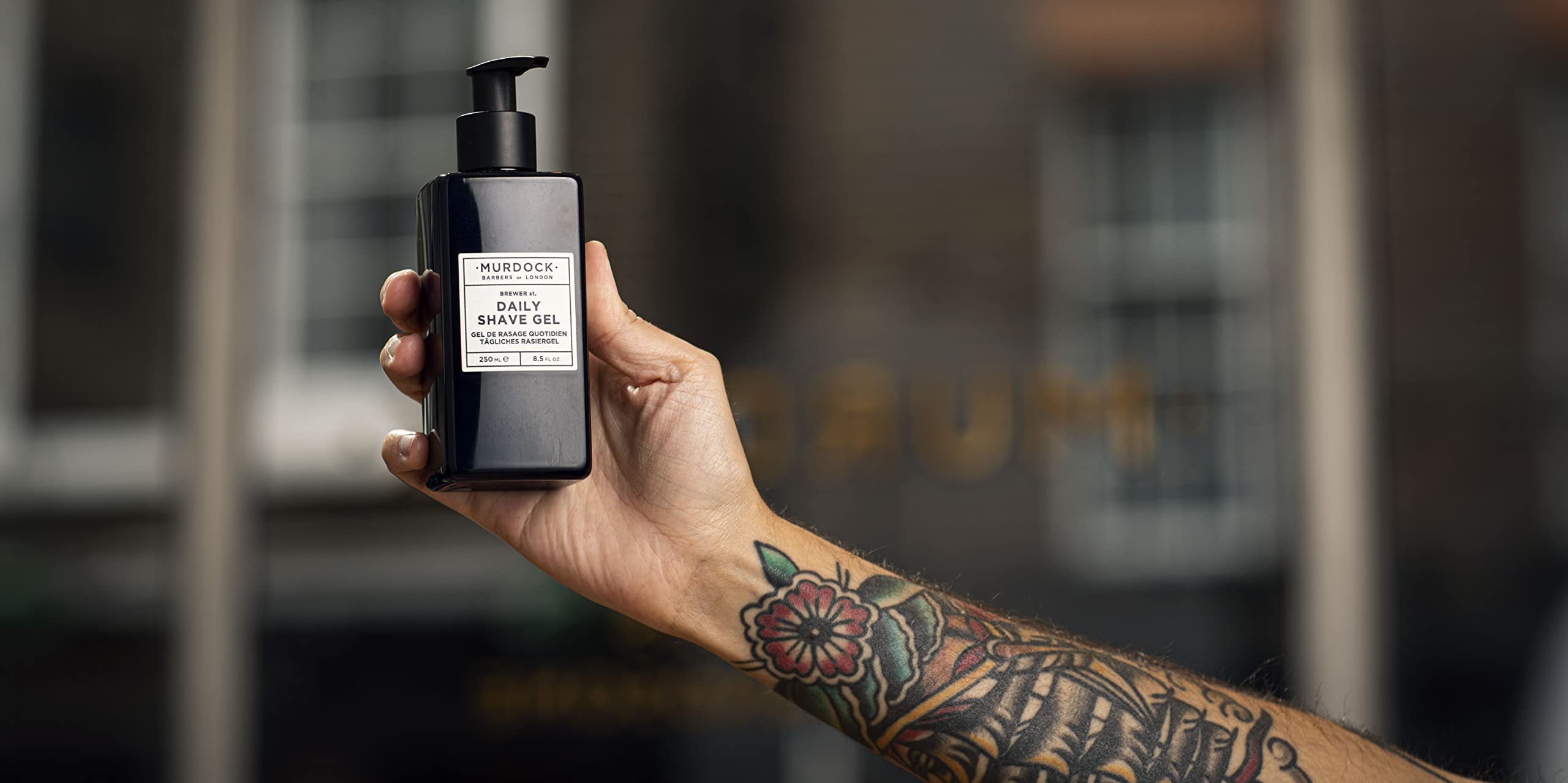 Murdock London Daily Shave Gel | Perfect for Quick, Everyday Shave | Made in England