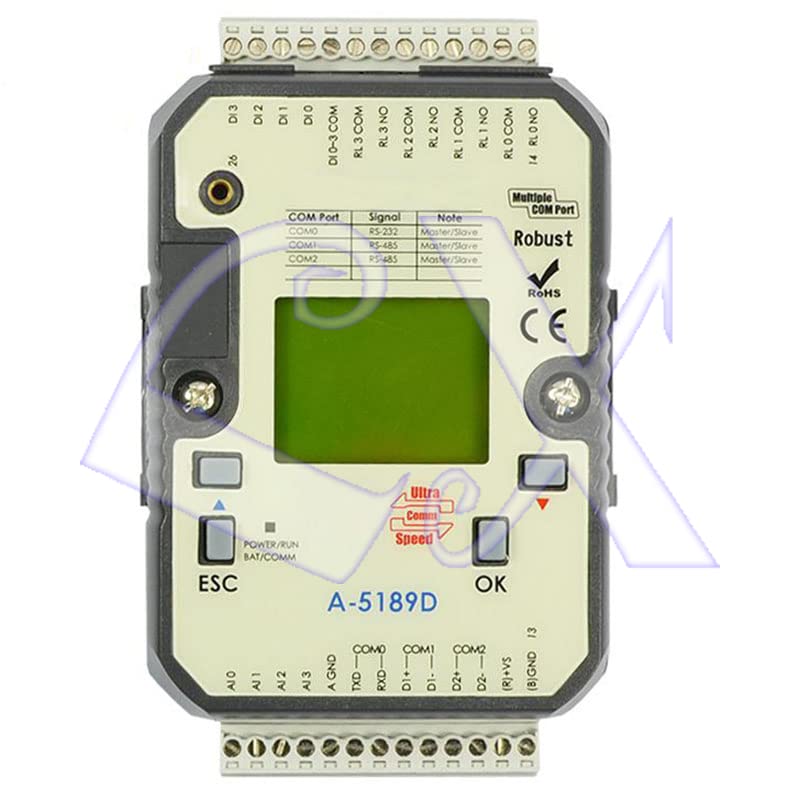 Davitu Motor Controller - PLC Distributed automatic programmable controller 4DI 8DI RS485 RS232 Digital input expansion module