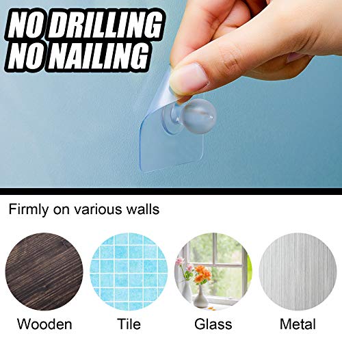 Weewooday 3 Pieces Wall Phone Holders Adjustable Waterproof Shower Phone Stand Universal Aluminum Cell Phone Holder for Most Smartphones and Tablets in Bed Bathroom Kitchen