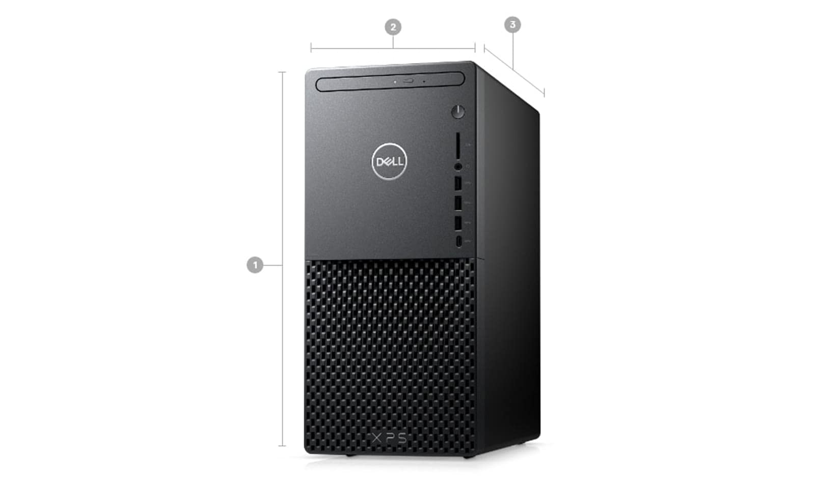 Dell XPS 8940 Desktop | Core i3-10105 - 1TB SSD Hard Drive - 64GB RAM | 8 cores @ 4.4 GHz Win 10 Pro Black (Renewed)