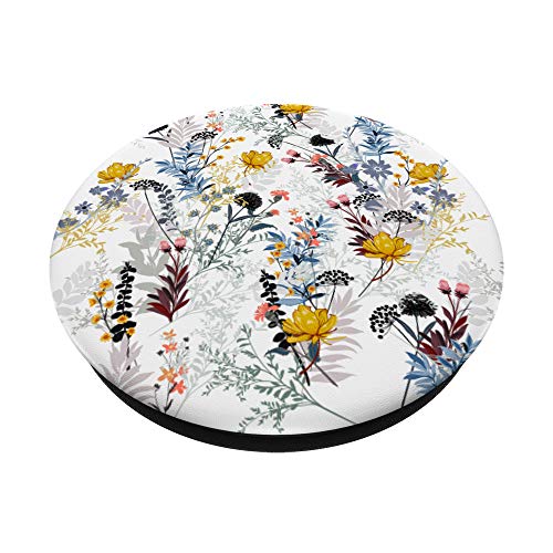 Nature Blossom Artsy Floral Pattern Florist Gifts Flower PopSockets PopGrip: Swappable Grip for Phones & Tablets