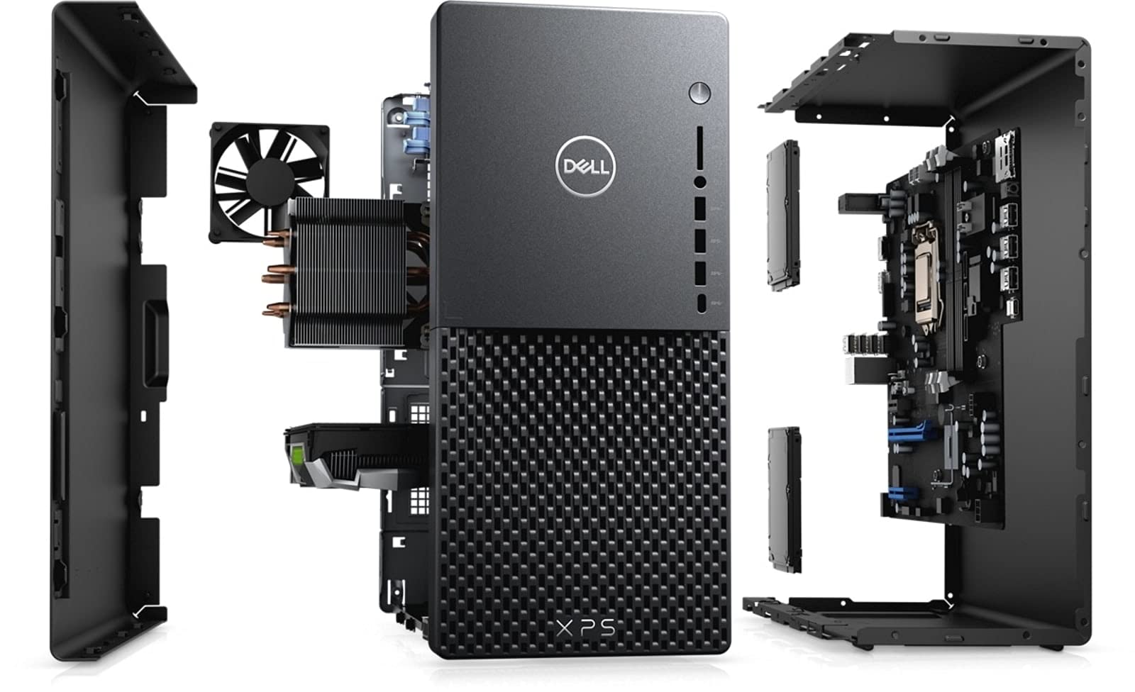 Dell XPS 8940 Desktop | Core i3-10105 - 1TB SSD Hard Drive - 64GB RAM | 8 cores @ 4.4 GHz Win 10 Pro Black (Renewed)