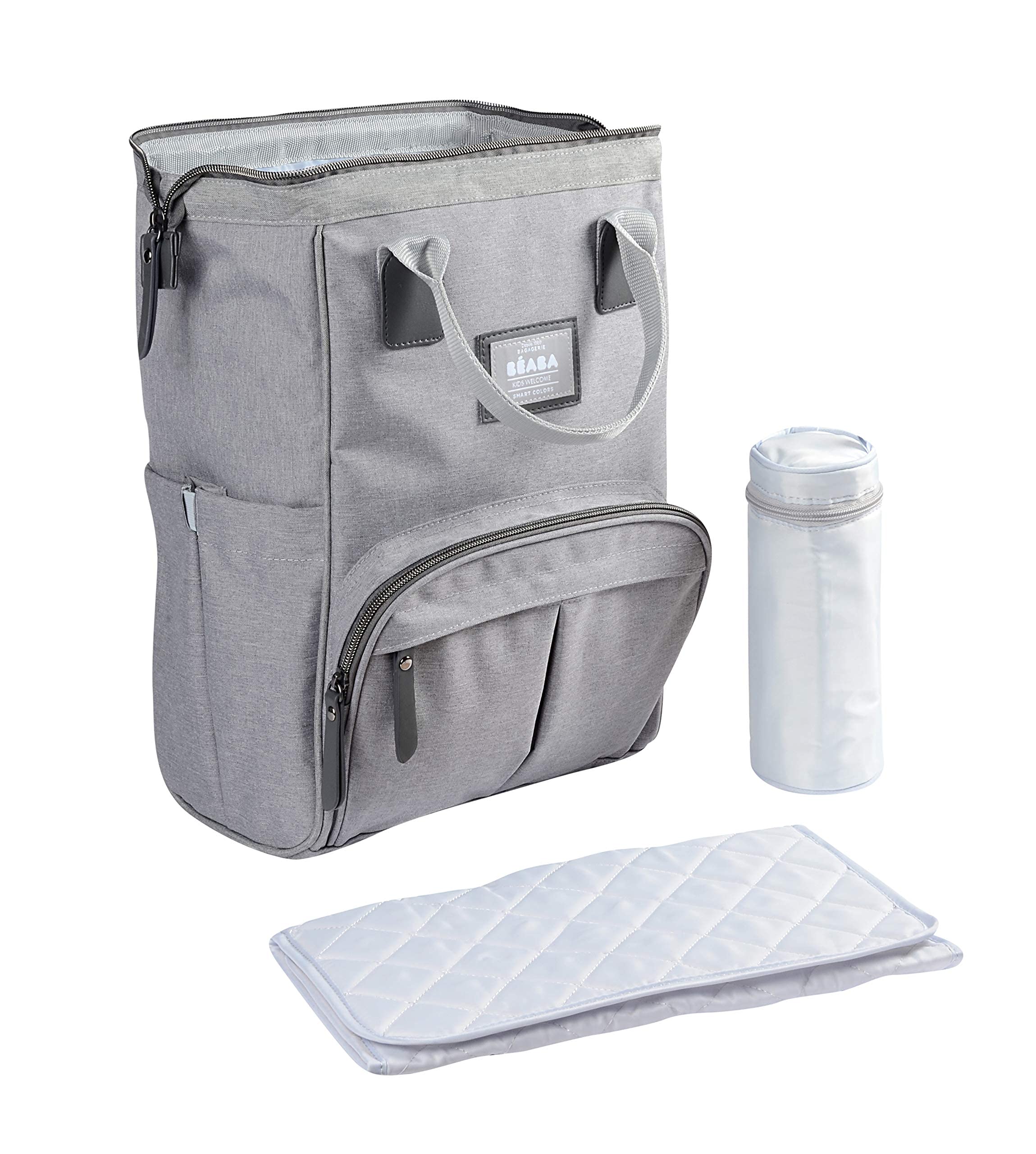 BEABA Wellington Diaper Bag Backpack and BEABA Stainless Steel Insulated Food Jar