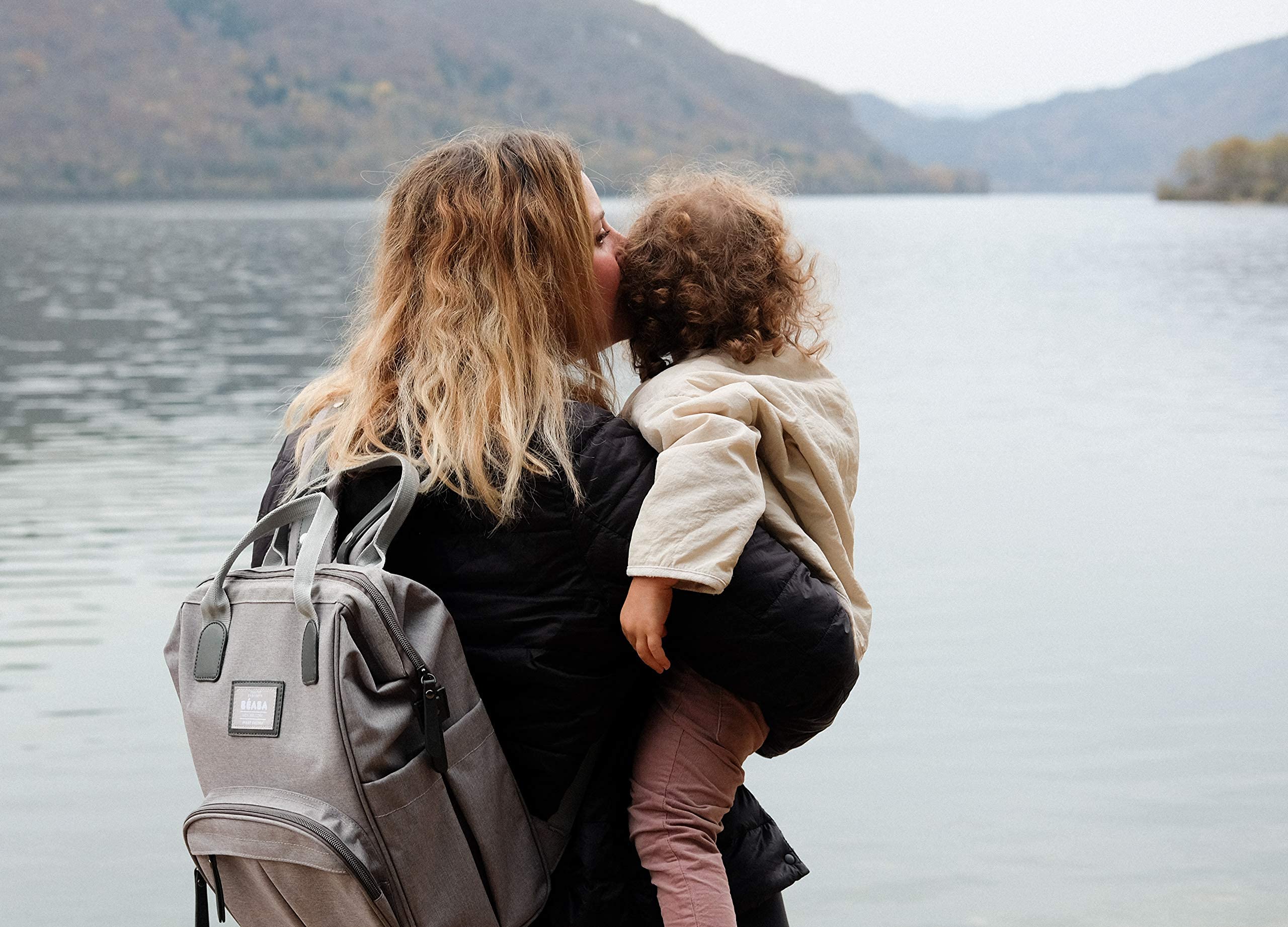 BEABA Wellington Diaper Bag Backpack and BEABA Stainless Steel Insulated Food Jar