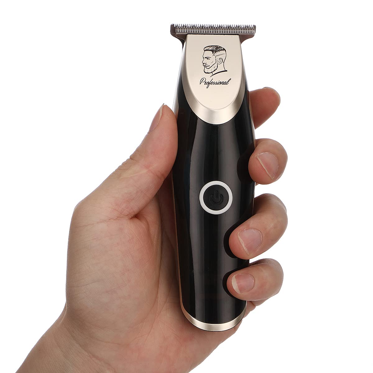 Mefor Beard and Hair Trimmer, Professional Clippers Haircut Kit,Cordless Men's Trimmer with T-Blade,3 Adjustable Speeds,Blade Lubricating Oil,LED Display Guide Combs for Family Use