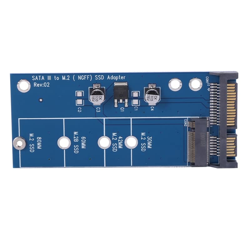 Davitu Stepper Motor - GTBL M.2 SSD to 2.5-Inch SATA 3 Adapter Card for 30/42/60/80mm M.2 SSD Solid State Drive Converter 2280 2242 Adapter Card