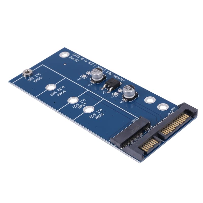 Davitu Stepper Motor - GTBL M.2 SSD to 2.5-Inch SATA 3 Adapter Card for 30/42/60/80mm M.2 SSD Solid State Drive Converter 2280 2242 Adapter Card