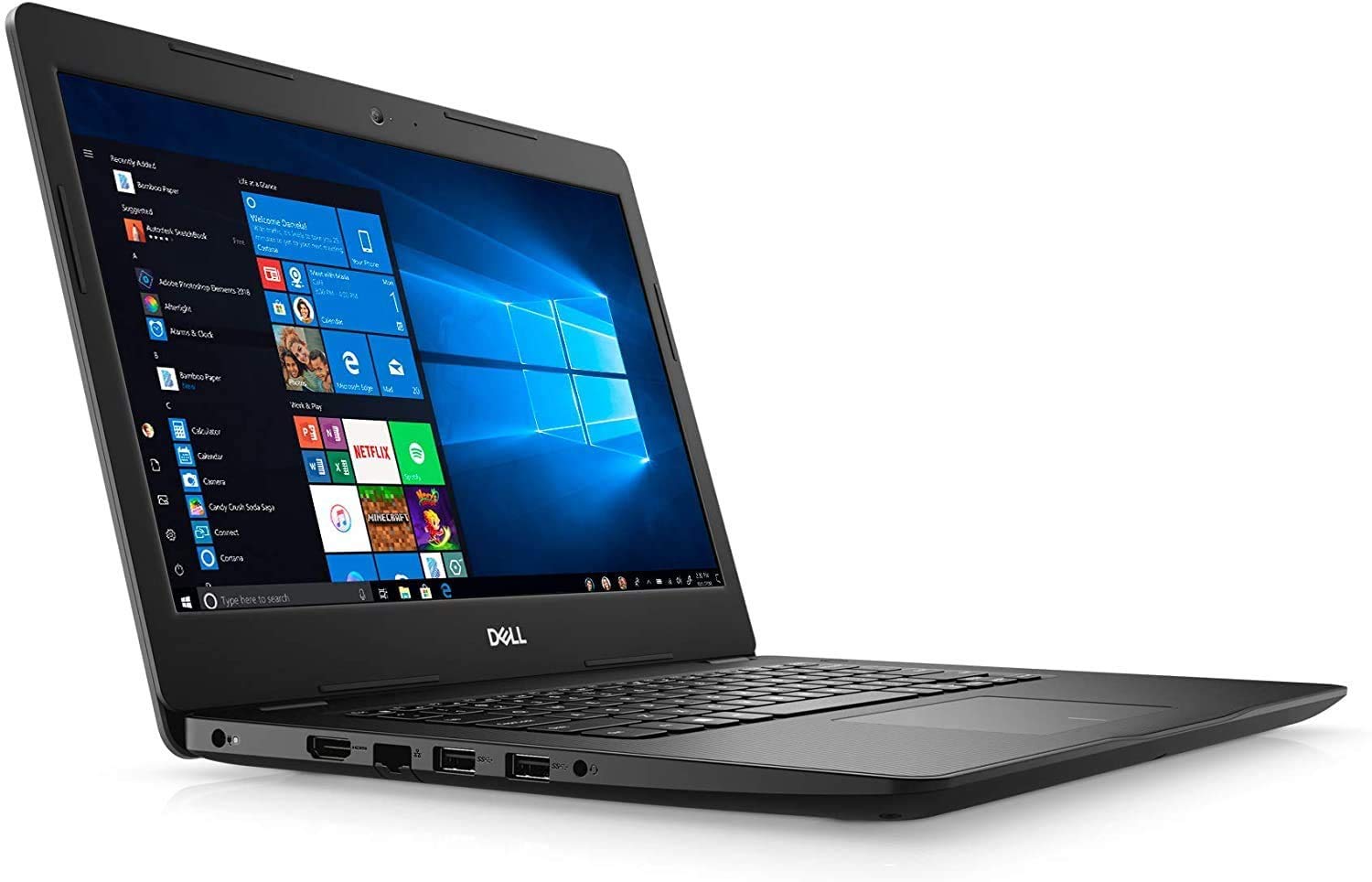 Dell Inspiron 3000 15” Laptop Intel Celeron – 256GB SSD – 8GB DDR4 – 1.8GHz - Intel UHD Graphics - Windows 10 PRO- Inspiron 15 3000 Series - New