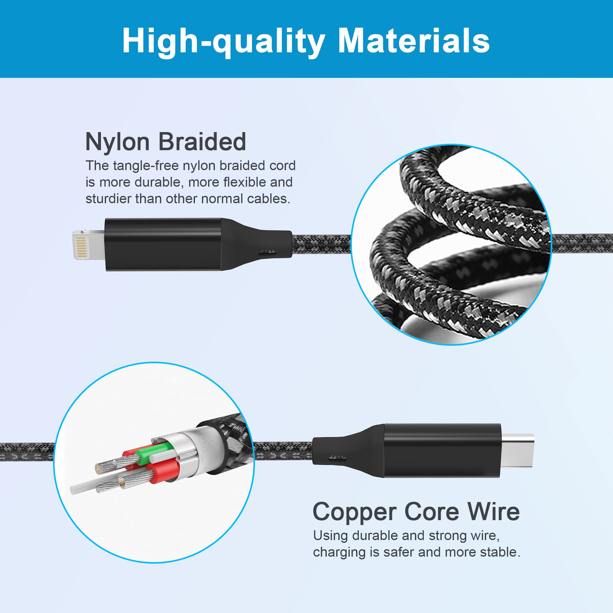 Extra Long iPhone 13 USB C Charger Cable 26FT/8M, [Apple MFi Certified] USB-C to Lightning Cable, Power Delivery Fast Charging iPhone Cord for iPhone 13 Pro 12 Pro Max 12 11 X XS XR 8 Plus