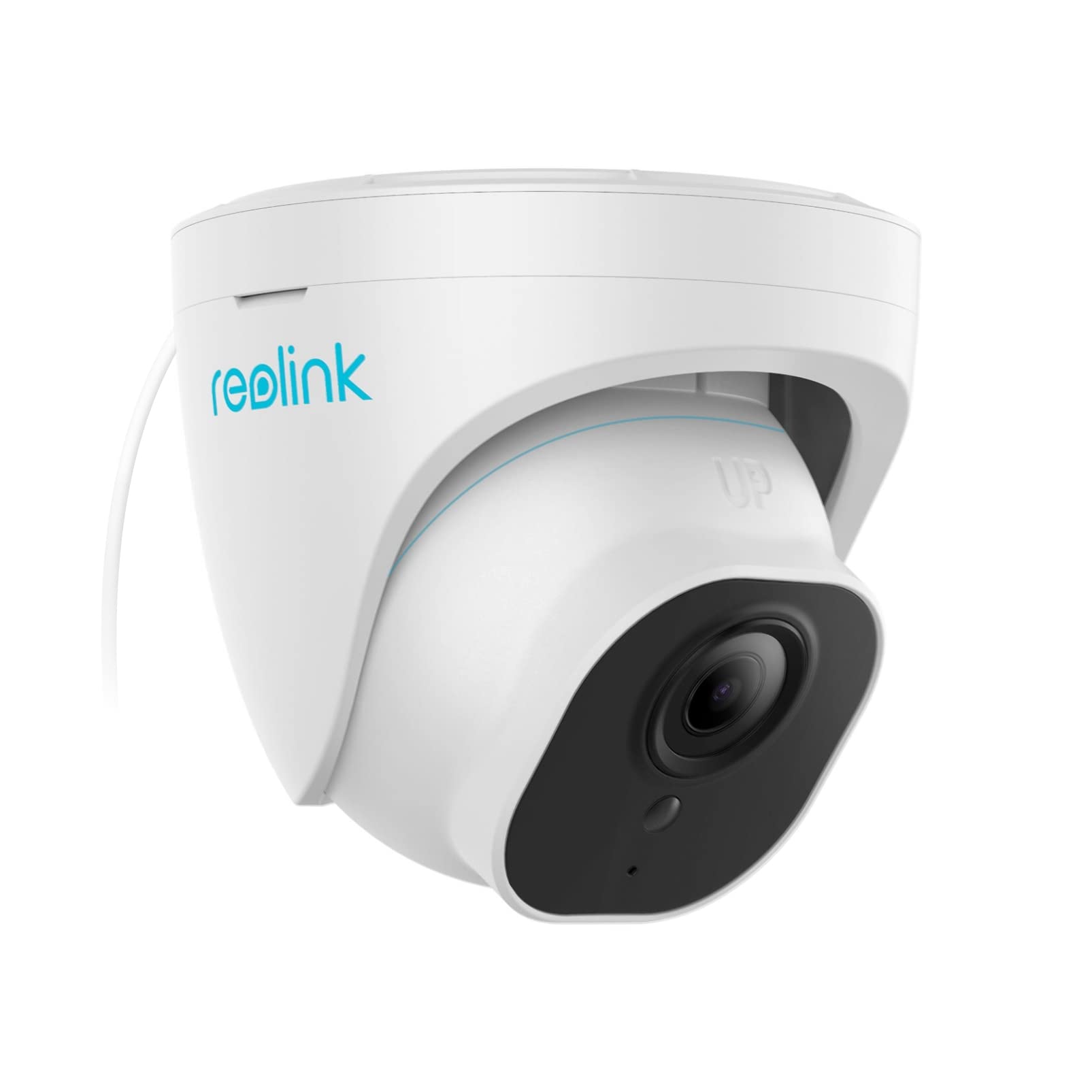 REOLINK 4K PoE NVR 8 Channel Pre-Installed 2TB Hard Drive, Up to 12TB HDD Capacity, 5MP@30FPS PoE Outdoor Security Cameras with Human/Vehicle Detection, RLN8-410 NVR Bundle with RLC-510A and RLC-520A