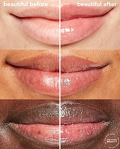 TULA Skin Care Lip SOS - Lip Treatment Balm that Plumps, Smooths & Hydrates lips with a Glossy Tint, Blushing Lemonade, 0.28 oz.