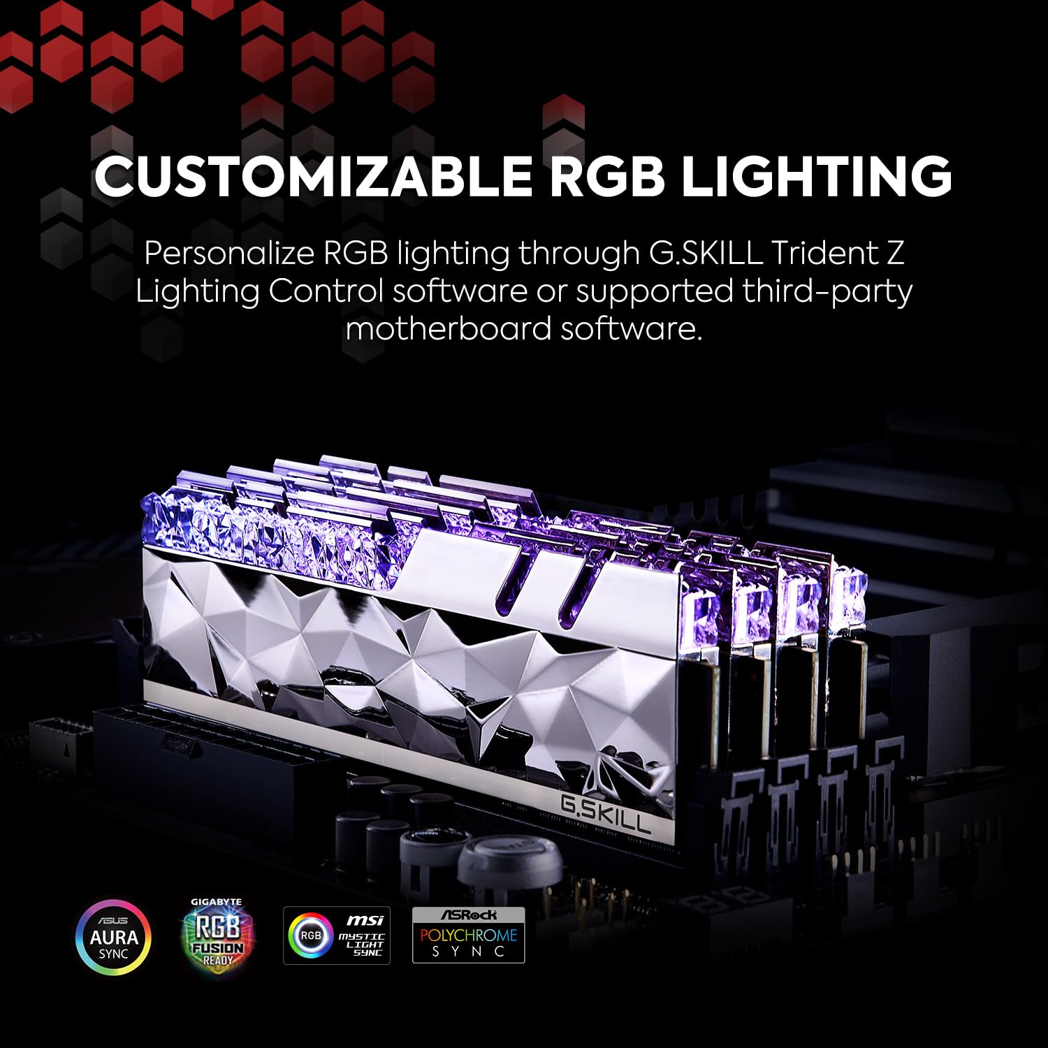 G.SKILL Trident Z Royal Elite Series (Intel XMP) DDR4 RAM 16GB (2x8GB) 3600MT/s CL16-19-19-39 1.35V Desktop Computer Memory UDIMM - Silver (F4-3600C16D-16GTESC)