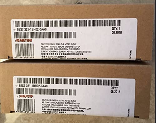 Davitu Motor Controller - Original Simatic S7-300 6ES7321-1BH02-0AA0 Digital Input SM 321 Module 6ES7 321-1BH02-0AA0 16DI 24VDC 6ES73211BH020AA0