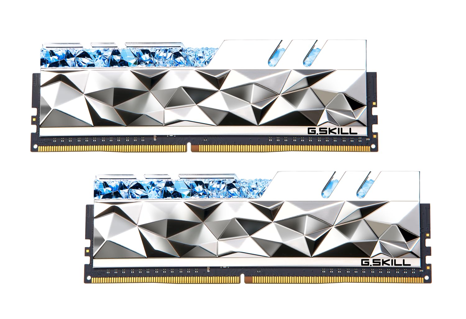 G.SKILL Trident Z Royal Elite Series (Intel XMP) DDR4 RAM 16GB (2x8GB) 3600MT/s CL16-19-19-39 1.35V Desktop Computer Memory UDIMM - Silver (F4-3600C16D-16GTESC)