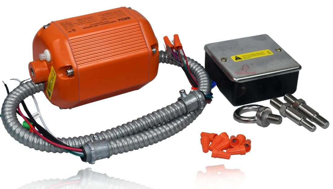 Kono Series - 40 Watt UFO High Bay Emergency Battery - with Junction Box