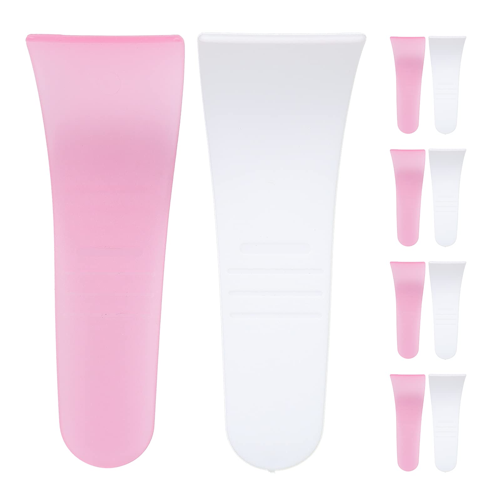 Sonew 10pcs Hair Wax Cleansing Spatulas Depilatory Cream Scraper Board Home Salon Use Facial Mask Applicator Scraper Beauty Tools