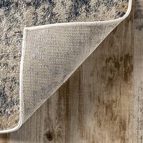 nuLOOM Annora Abstract Area Rug, 8' x 10', Blue