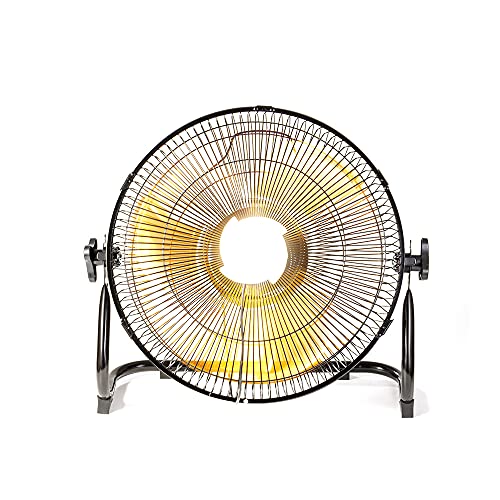 lcocove Battery Operated Fan, Home or Outdoor Dual-use Portable Fan,With 14400mAh Capacity Battery Can Running 5-24 Hours, Design For Camping,Patio,with USB Output For Phone