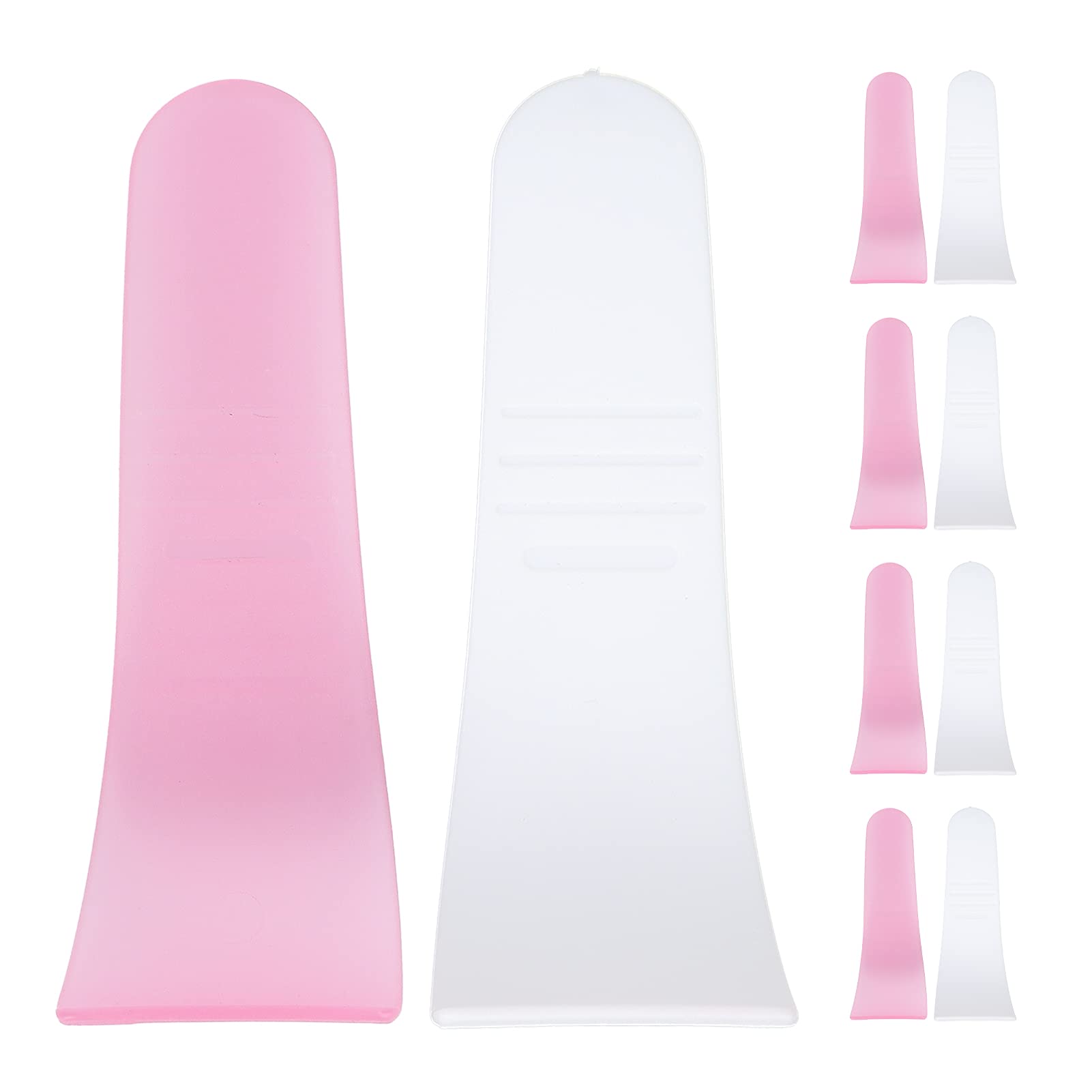 Sonew 10pcs Hair Wax Cleansing Spatulas Depilatory Cream Scraper Board Home Salon Use Facial Mask Applicator Scraper Beauty Tools