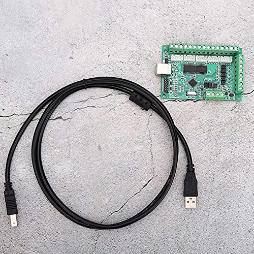 Davitu Motor Driver - Driver Board CNC USB 100Khz Branch 5 Axis Port Driver Motion Control Card 12-24V Controller Board