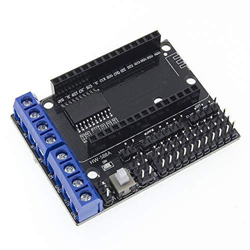 Davitu Motor Driver - ESP8266 L293D NodeMCU Motor Shield Board 2-Channel High Power H-Bridge l293d ESP-12E Drive Module For Car Remote