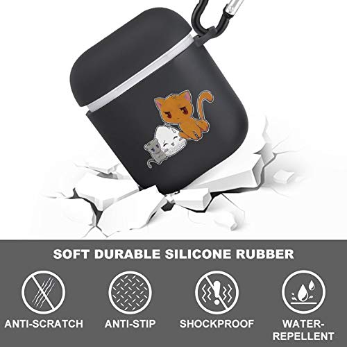 Fruits Cute Basket Compatible with Airpods Case Cover 2 & 1 Shockproof Protective Soft TPU Headphone Cases for Girls Boys Women Men with Keychain