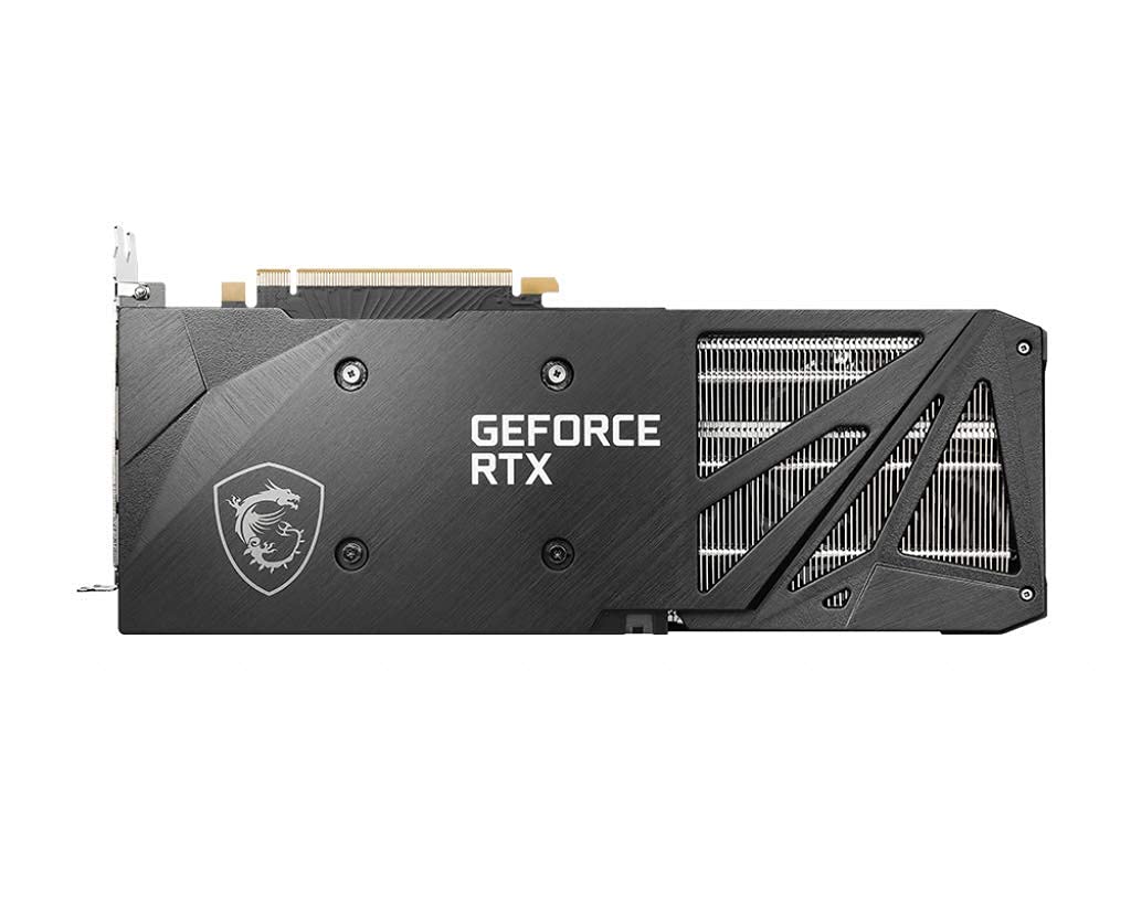 MSI Gaming GeForce RTX 3060 12GB 15 Gbps GDRR6 192-Bit HDMI/DP PCIe 4 Torx Triple Fan Ampere OC Graphics Card (RTX 3060 Ventus 3X 12G OC) (Renewed)