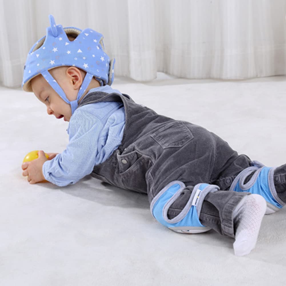 Xifamniy Baby Soft Safety Helmet Foam Head Protector Helmet for Toddler Infant Walking Suit 6-24m (Triangle)