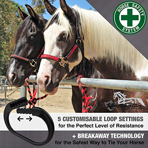 Kensington Protective Products Horse Tie β Revolutionary Safety for You and Your Horse β with a Quick Release Design for Use When Safety is A Concern β Sold 2 Per Pack