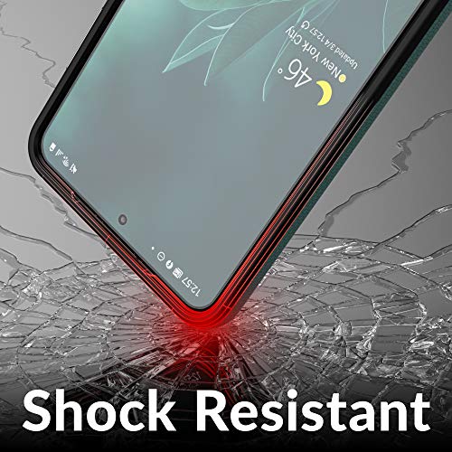 Crave Dual Guard for Galaxy S21 Case, Shockproof Protection Dual Layer Case for Samsung Galaxy S21, S21 5G (6.2 inch) - Forest Green