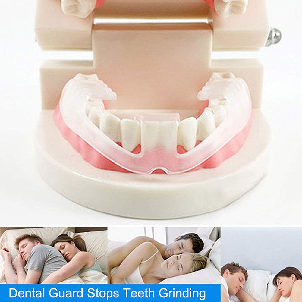 BESPORTBLE 3Pcs Dental Night Protector Dental No More Teeth Grinding Food Grade EVA Supplies for Kids (Transparent)