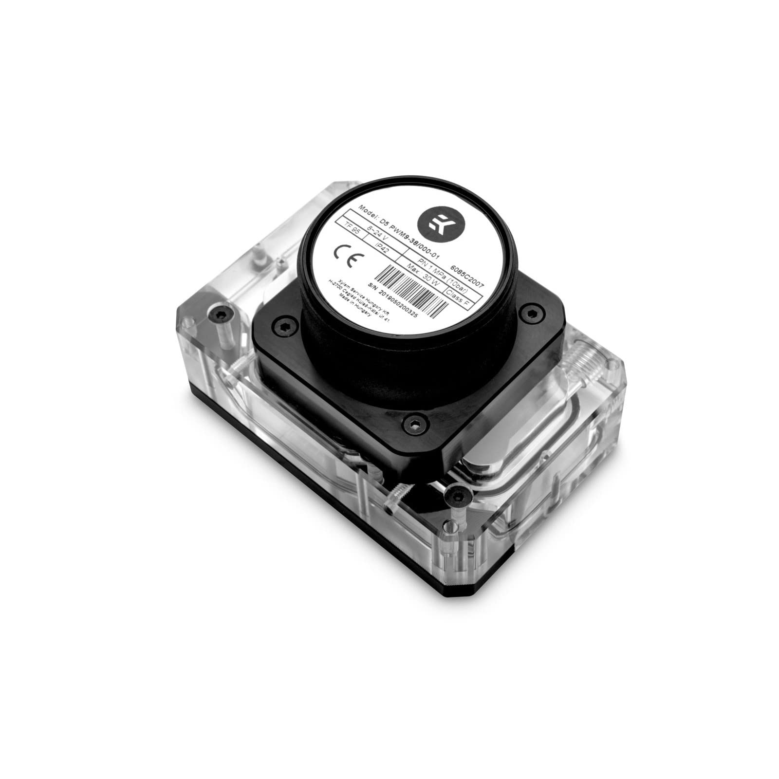 EKWB EK-Quantum Kinetic FLT 80 Pump/Reservoir Combo, D5 PWM, D-RGB, Plexi