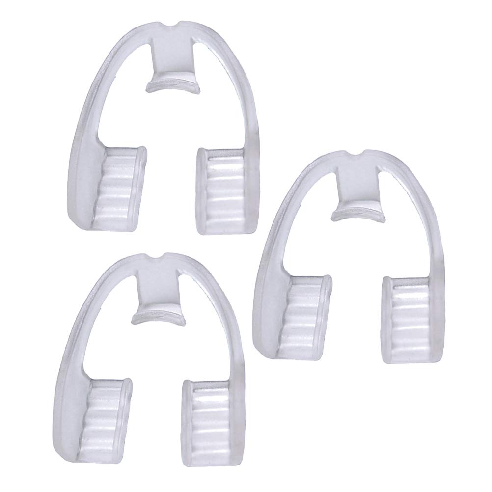 BESPORTBLE 3Pcs Dental Night Protector Dental No More Teeth Grinding Food Grade EVA Supplies for Kids (Transparent)