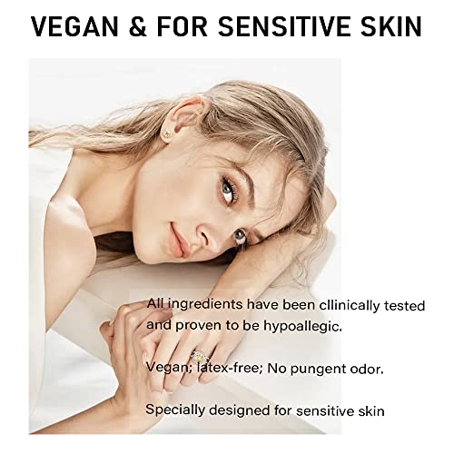 CRINSLY 2022 Upgraded Black Eyelash Glue Pen Self-Adhesive 2 in 1 Eyeliner for Normal False Lashes Long-Lasting Eye Liner for Sensitive Eyes Quick Drying Waterproof Strong Hold Latex-Free Eye Makeup